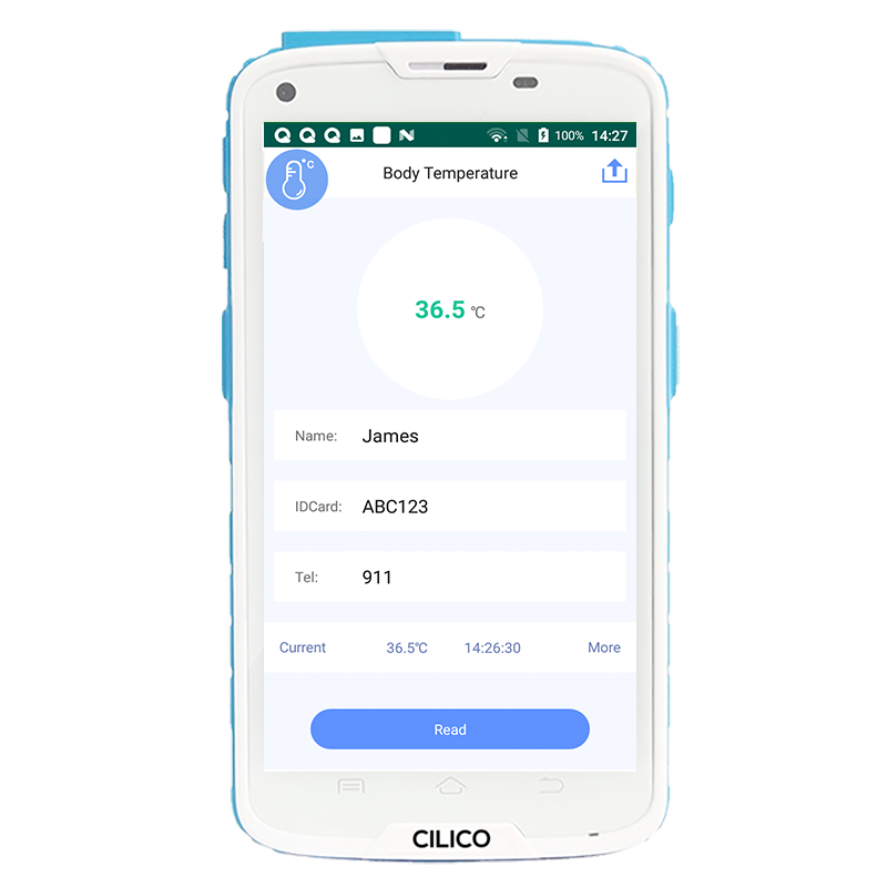 Cilico C6 Mobilcomputer bei Carema